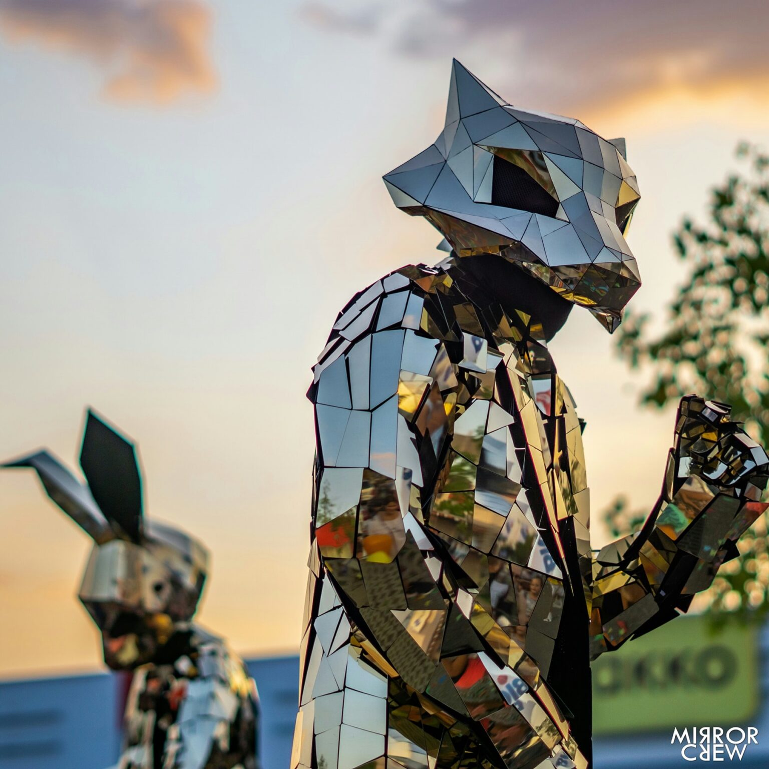 Mirror Stilt Walkers Mirror Crew [RS] | Imaginarius